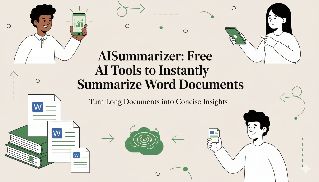 AISummarizer: Free AI Tools to Instantly Summarize Word Documents